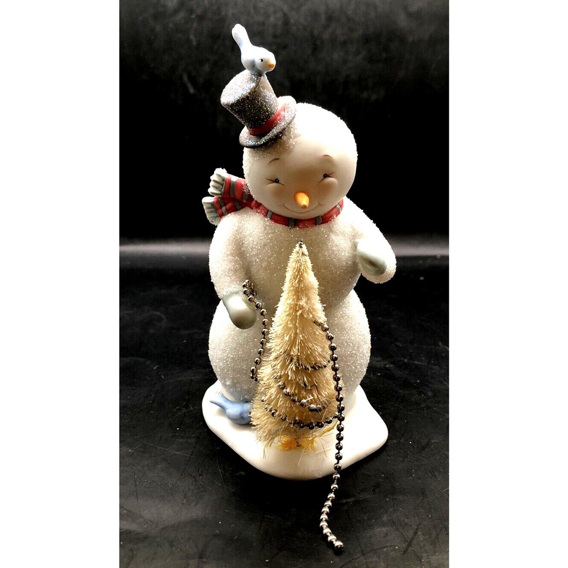 Twinkle Tales CELEBRATE WINTER Midwest 2006 Sparkly Porcelain Snowman W ...