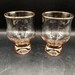 Rose Pink Round Goblet Shot Glass Drinking Cup Drinkware Barware Set of ...