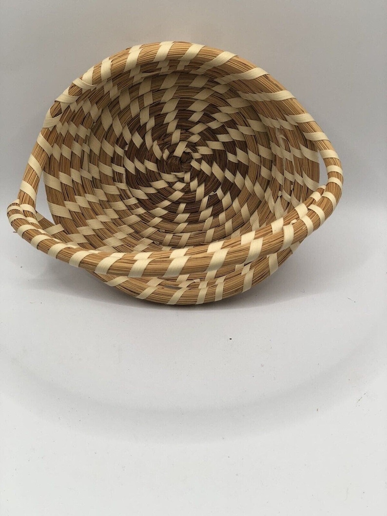 Charleston South Carolina Sweetgrass GULLAH Handmade Small Basket - Etsy