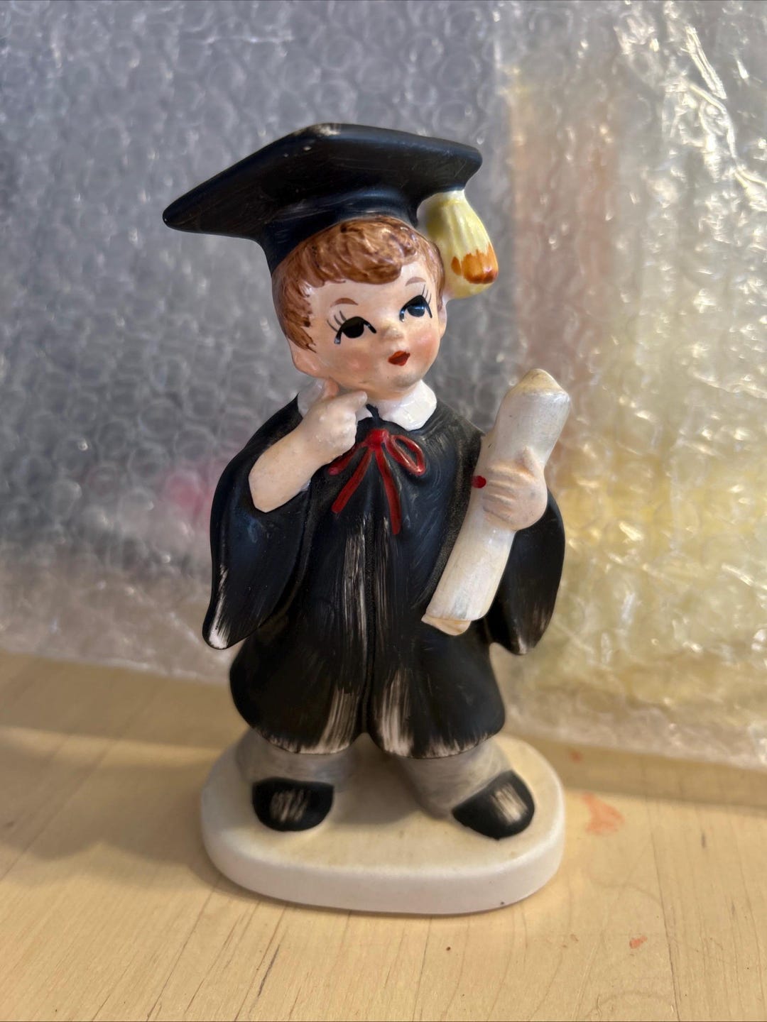 Vintage LEFTON June Birthday Boy With Cap, Gown, and Diploma - JAPAN ...