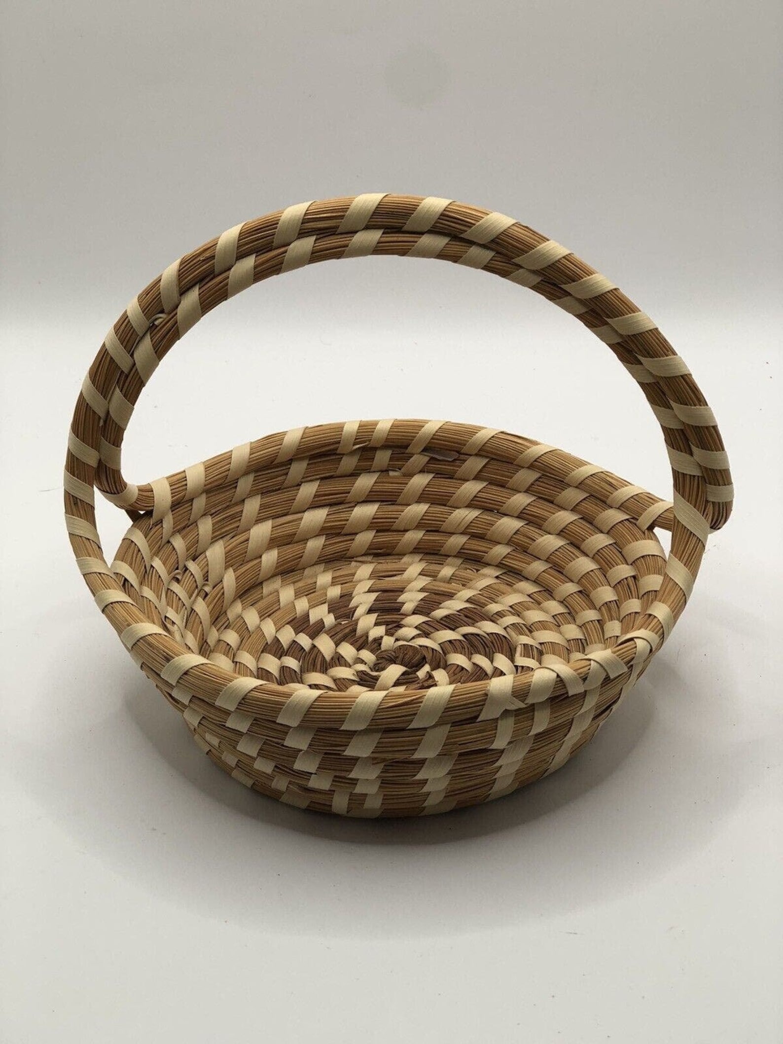 Charleston South Carolina Sweetgrass GULLAH Handmade Small Basket - Etsy