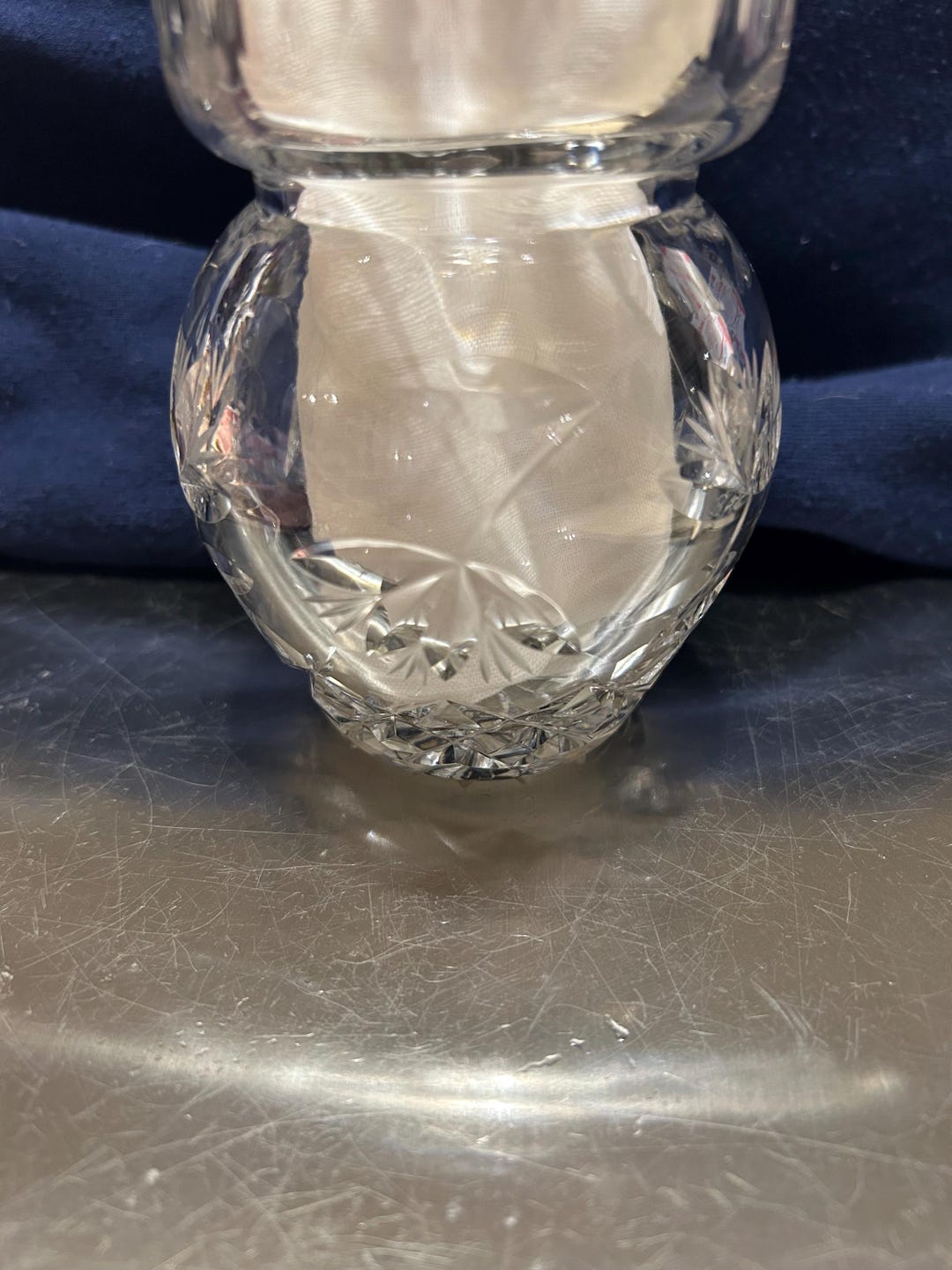 Gorham Crystal Jam Jar With Lid Cut Floral - Etsy