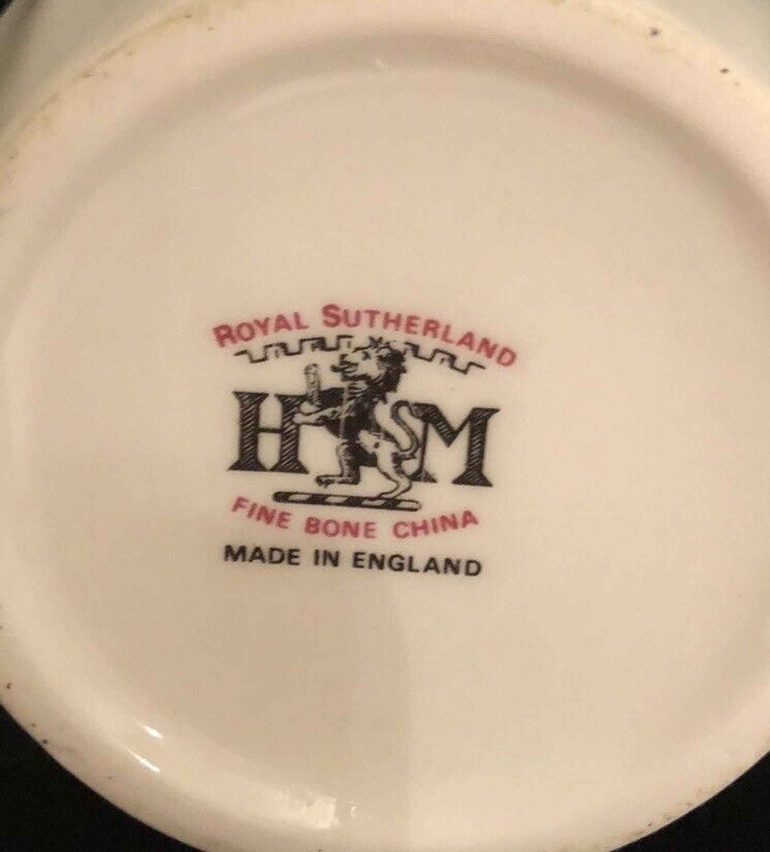 Royal Sutherland HM Fine Bone China England Mixed Floral Coffee Mug Tea ...