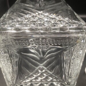 Diamond Puff Pineapple Fine Glass LIQUOR WHISKEY DECANTER W/ Stopper - Etsy