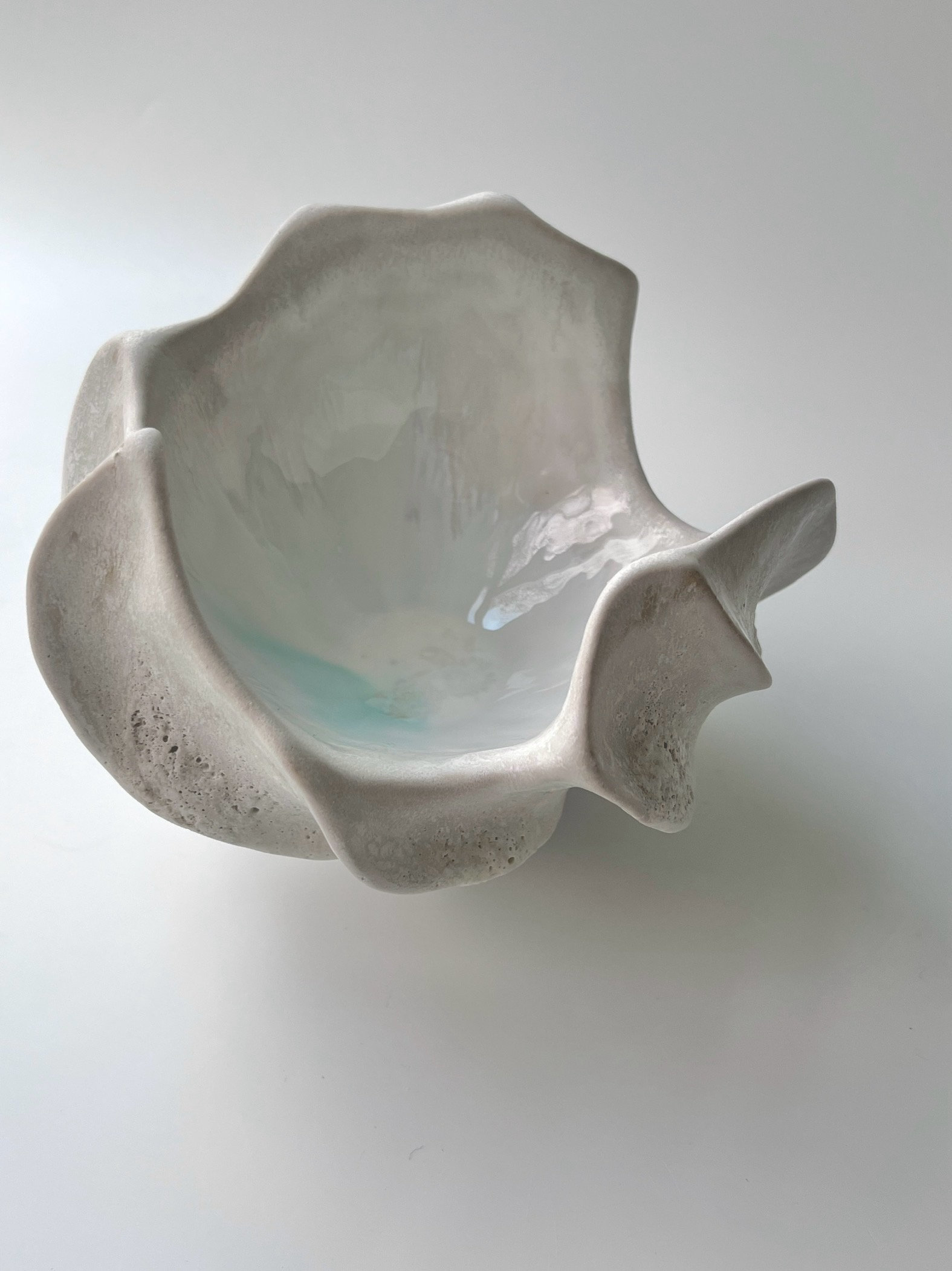 Ceramic Coral Bowl - Etsy