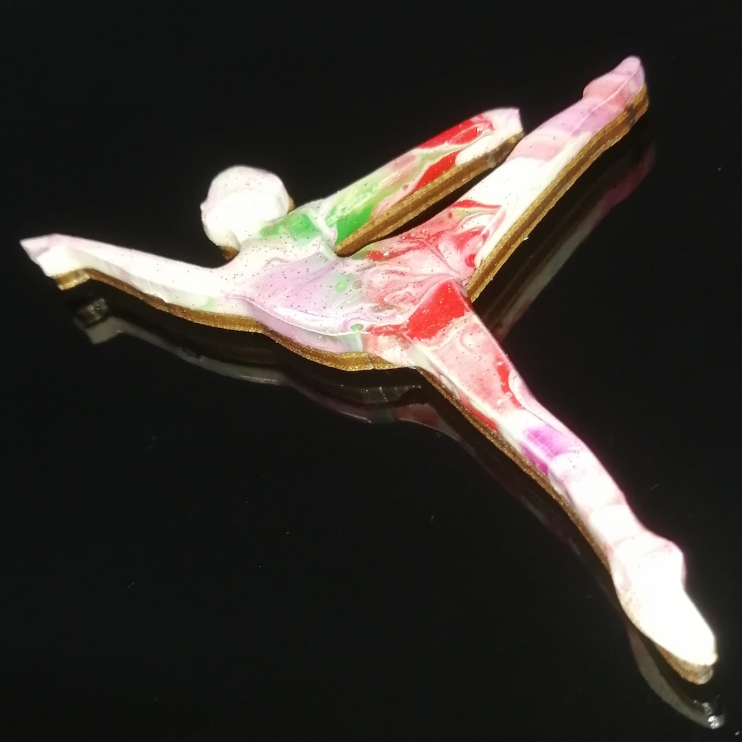 Cute Fridge Magnet Pretty Pink and White Ballerina Fridge - Etsy