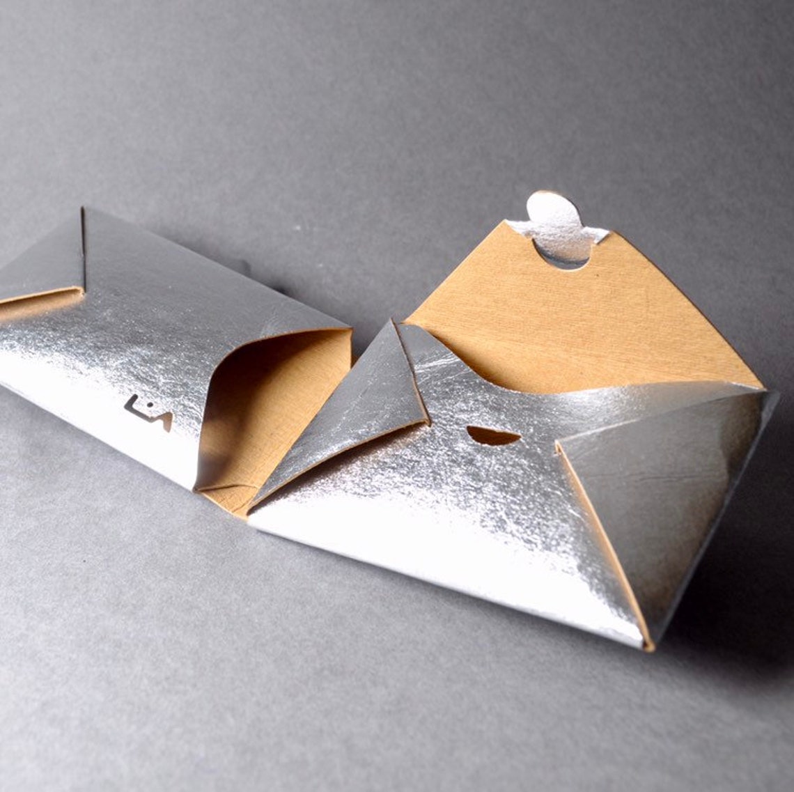 Origami Wallet Vegan Purse Small Wallet Waterproof - Etsy