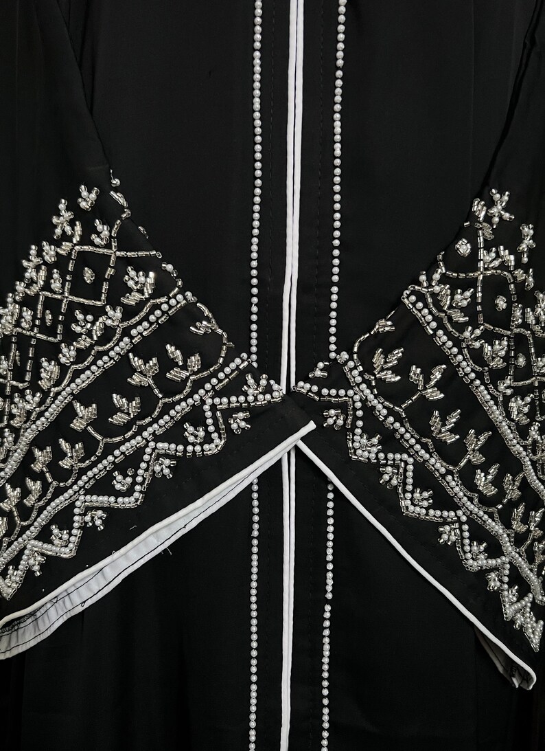 Abeeha Abaya in Black - Etsy