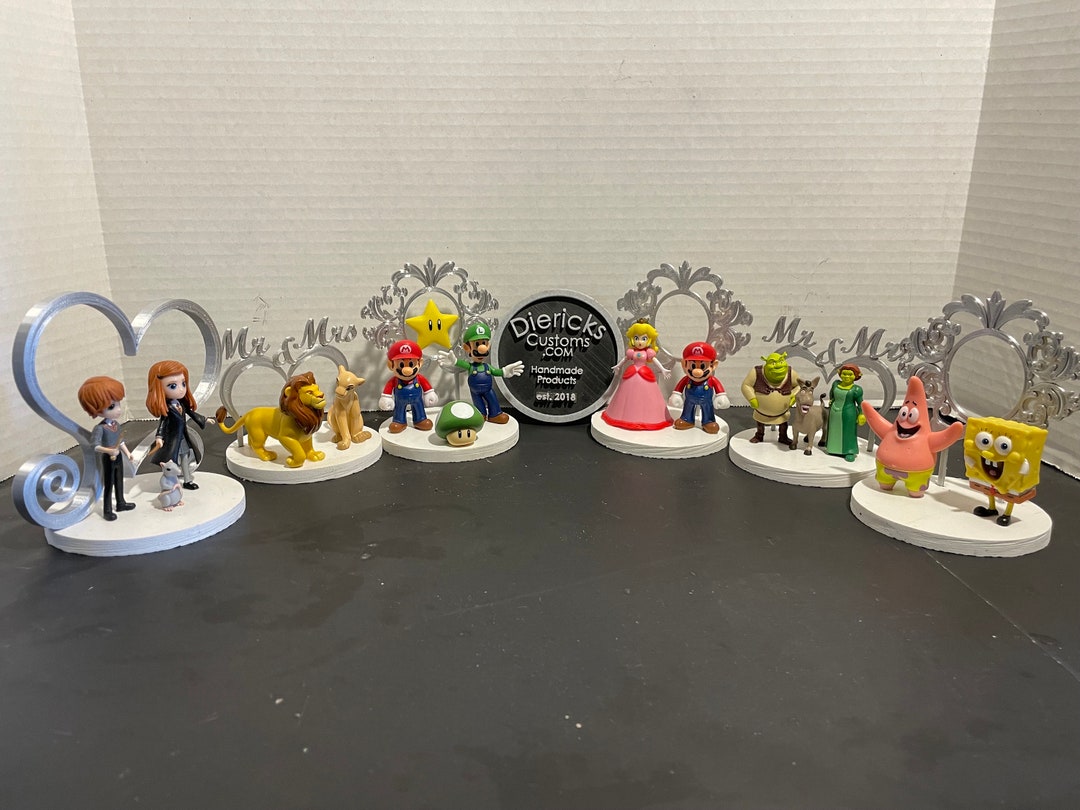 Action Figure Wedding Cake Toppers. - Etsy