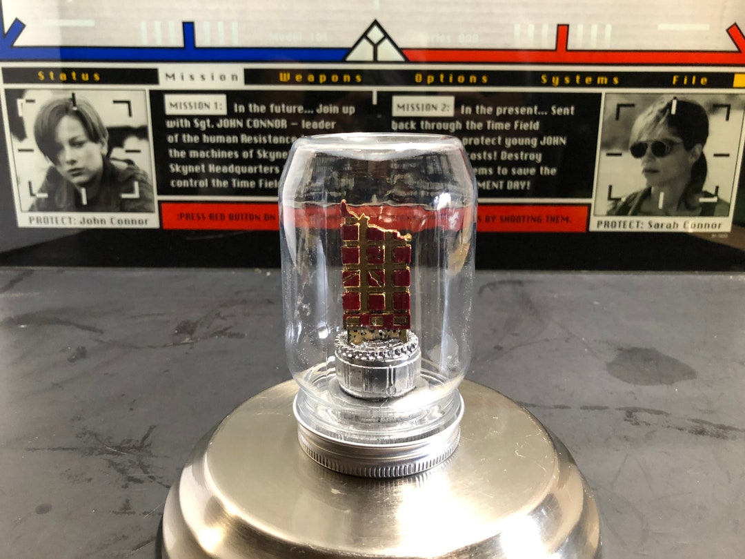 Terminator Cpu Chip / Optional Display. - Etsy