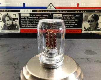 Terminator 2 T2 Cpu Brain Chip and Display SOLID METAL painted Chip - Etsy