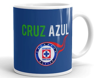 Orgullosamente Cruz Azul Futbol Mexicano Taza Para Café Cruz Azul ...