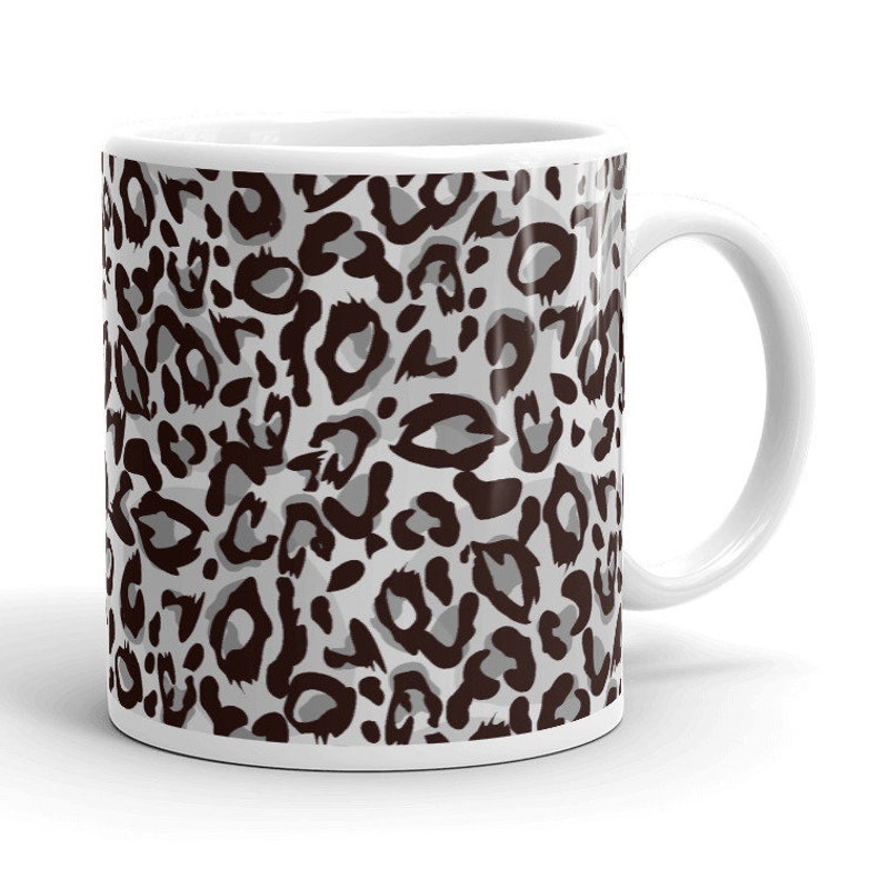 Leopard Coffee Mug - Etsy