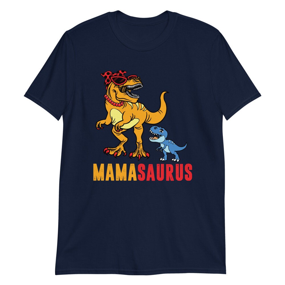 Mamasaurus and Minisaurus Rex Baby Dino Dinosaur Tee Mom - Etsy