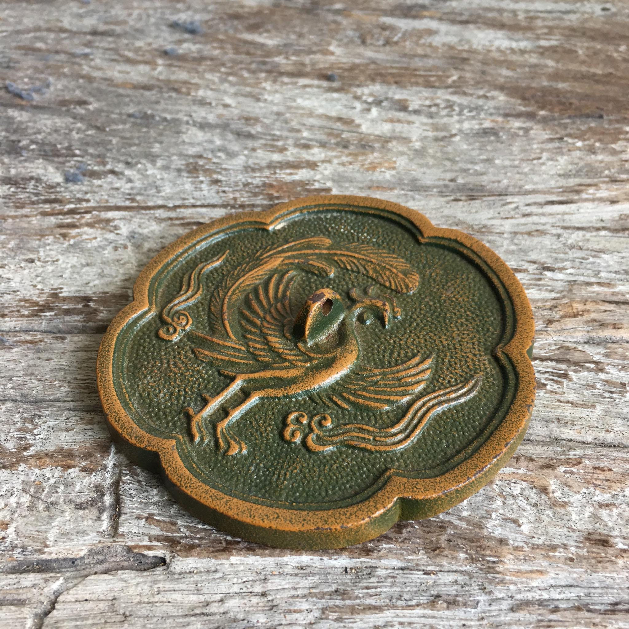 Vintage 1972 Japanese Cast Iron Paperweight - Etsy