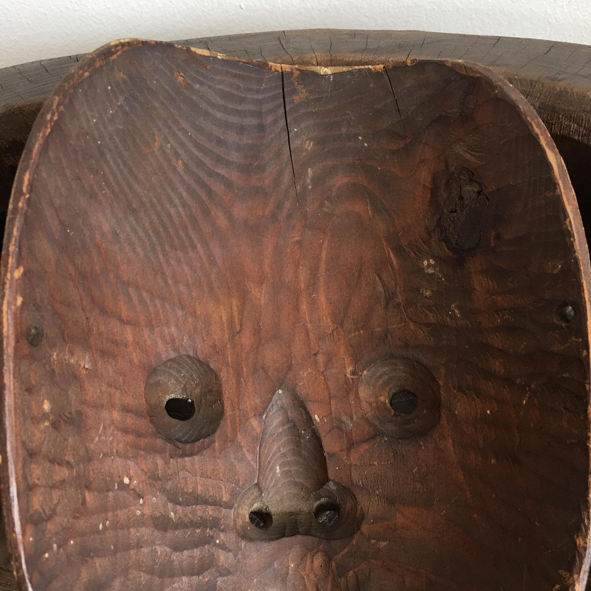 1900s Japanese Handmade Noh Mask - Etsy