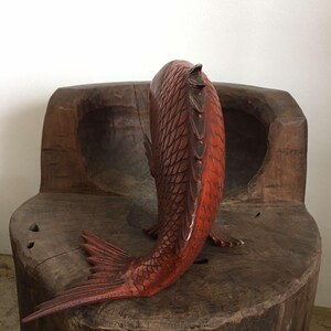 Vintage Japanese Okimono TOYO Cast Iron Fish Art - Etsy