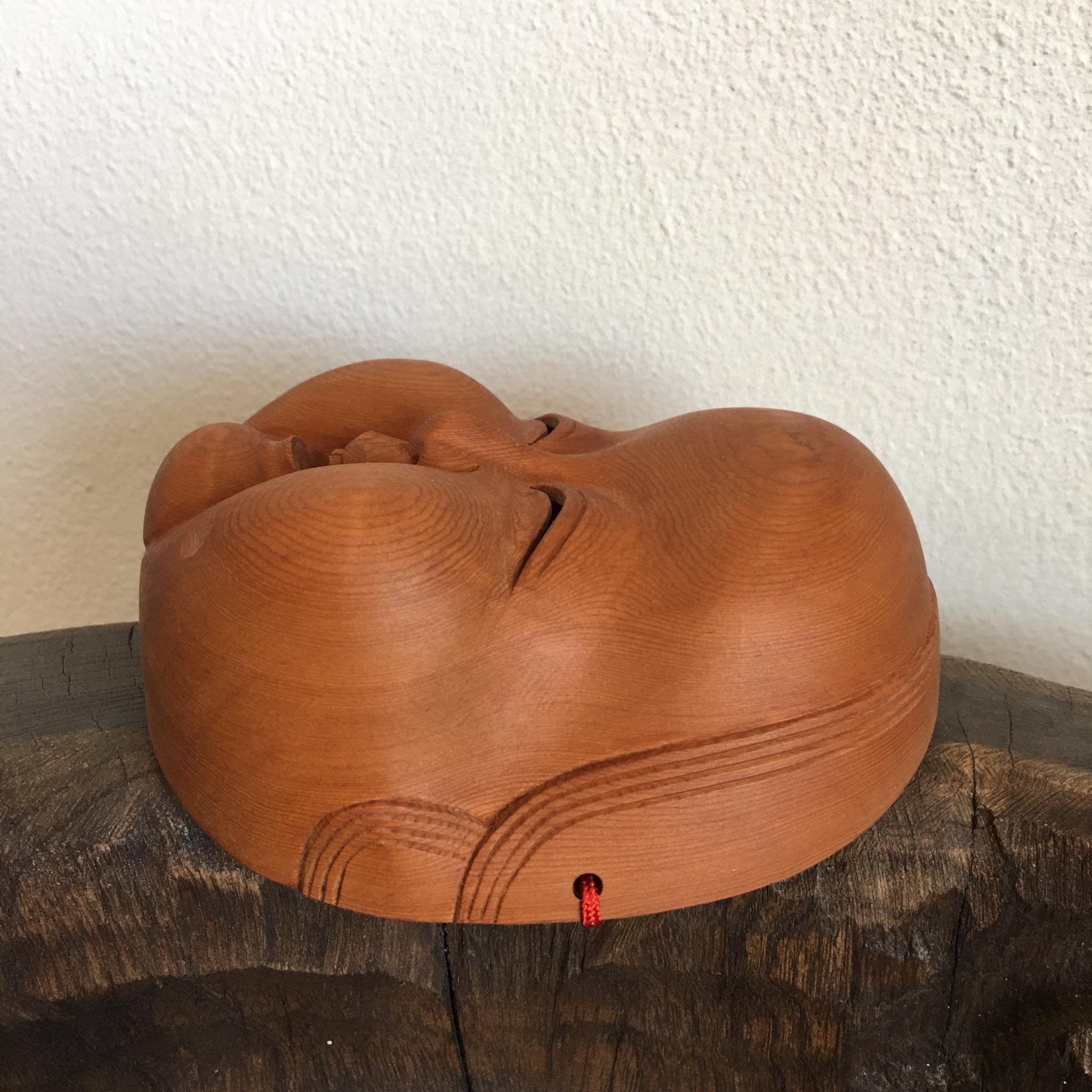 Japan Noh Mask Art Craft Wood Carving - Etsy