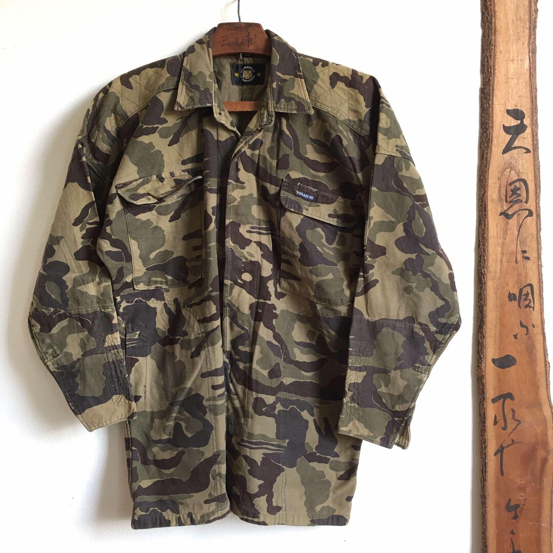 Vintage 1980's Toraichi Japanese Camo Workwear Shirt - Etsy