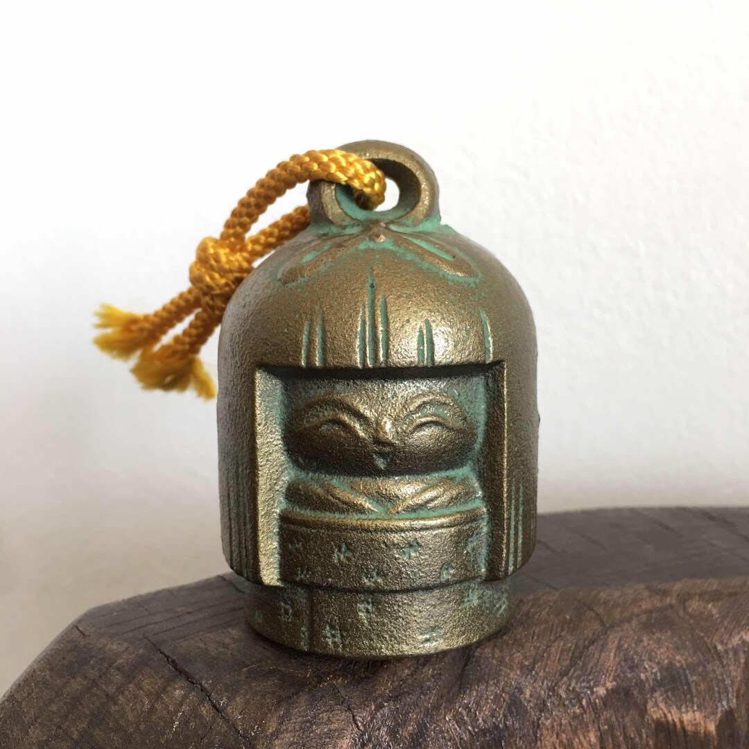 Japanese Small Cast Iron Bell Doll Paper Weight H 2.5 Inch - Etsy