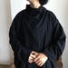 Japanese Style Oversized Cotton Black Fabric Unisex Coat - Etsy