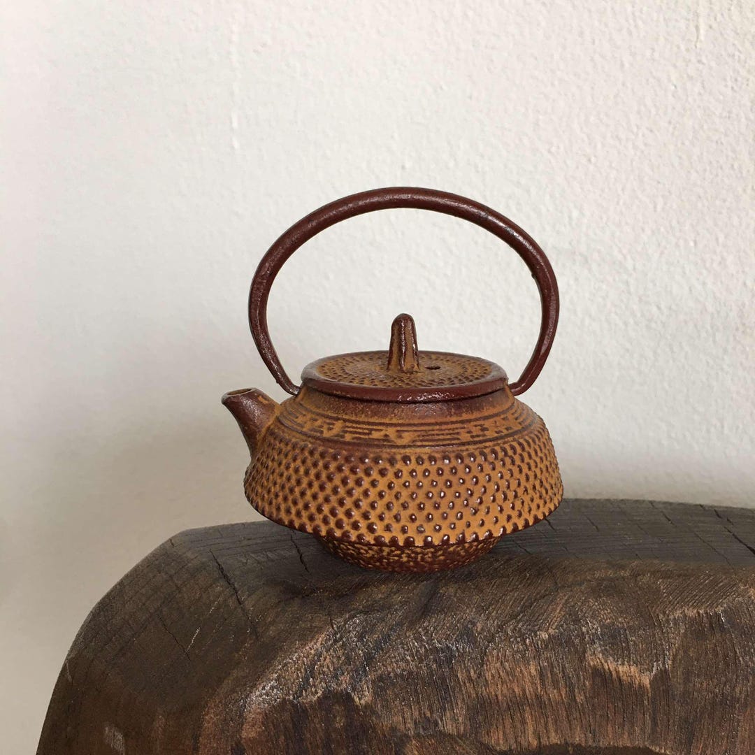Japanese Iron Cast Miniature Paperweight - Etsy