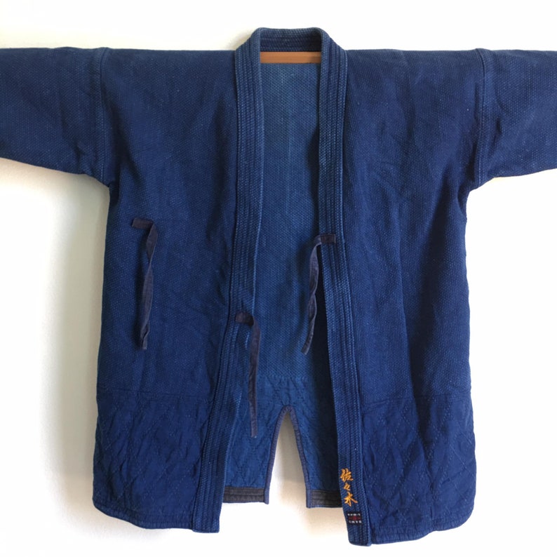 Vintage Japanese Indigo Dyed Kendo Gi Jacket - Etsy