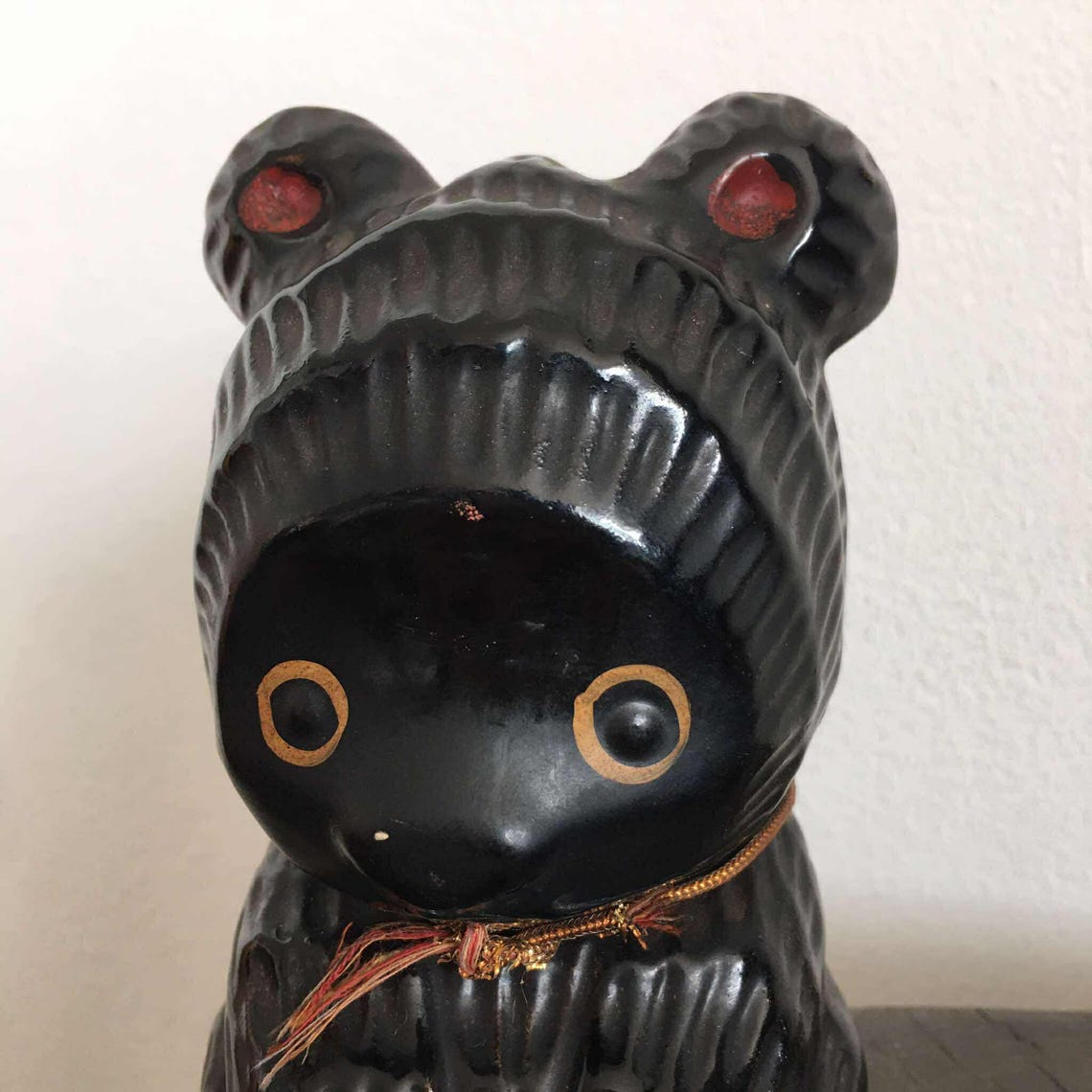 Vintage Japanese Bear Coin Bank - Etsy