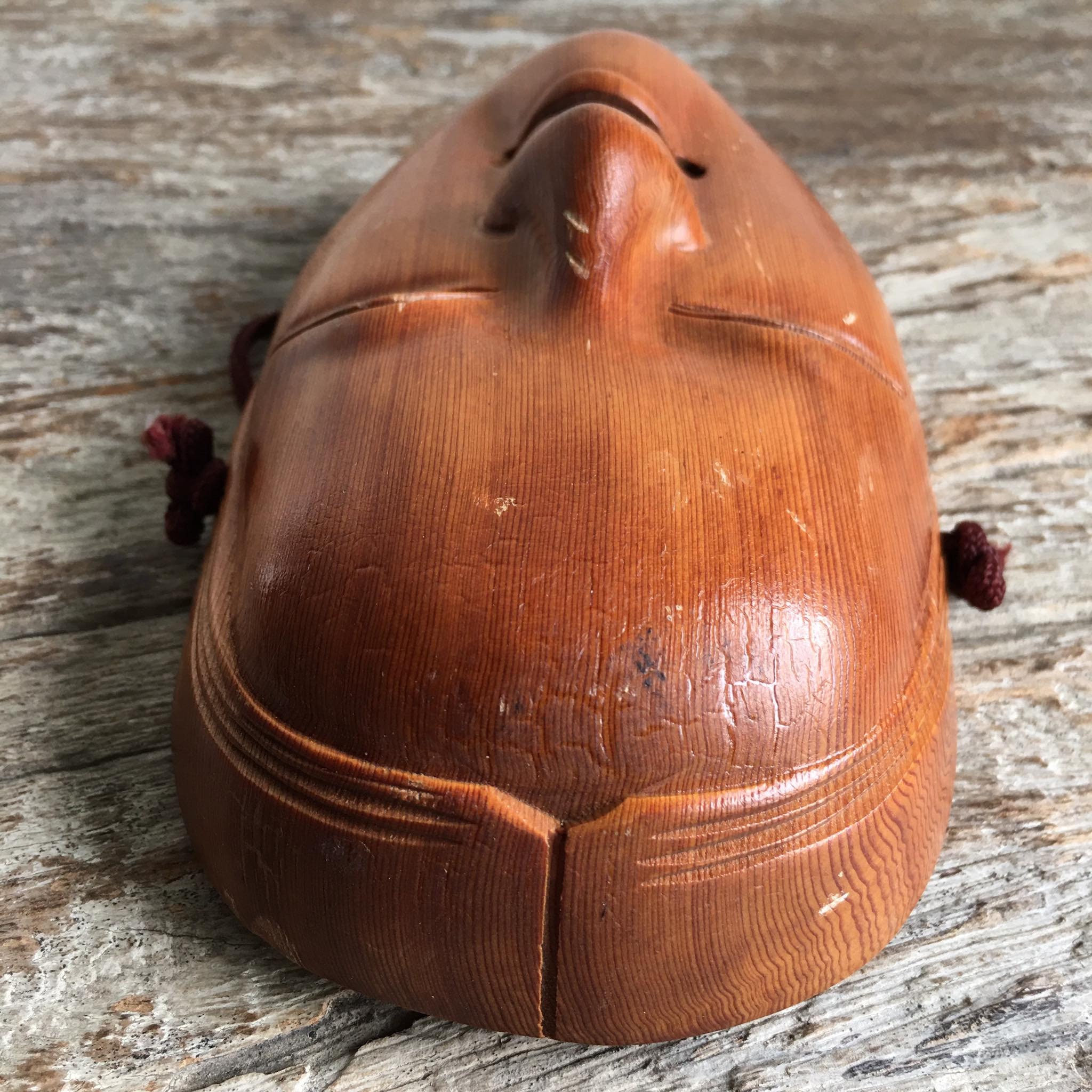 Japan Noh Mask 1990s Art Craft Wood Carving - Etsy