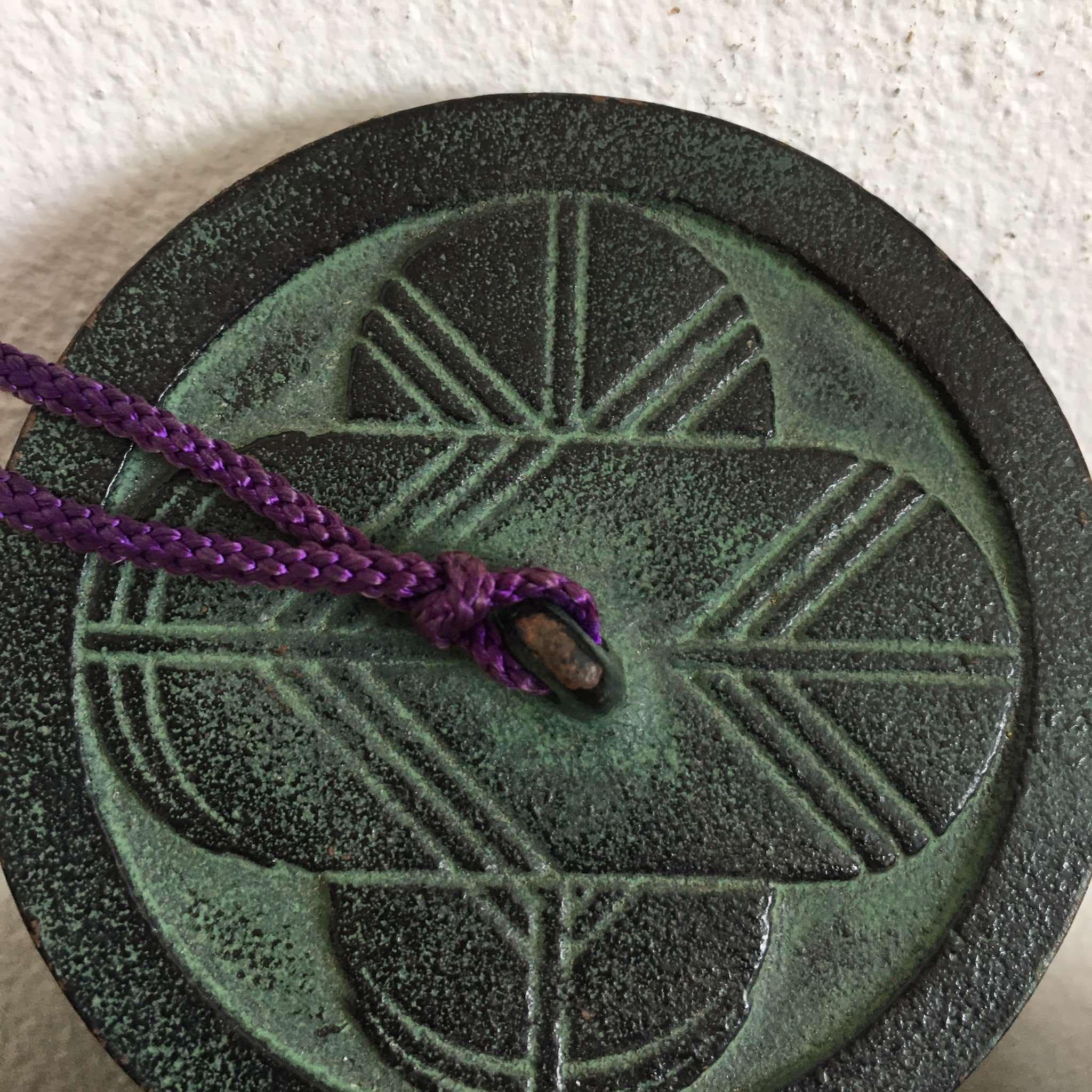 Vintage Japanese Cast Iron Paperweight - Etsy
