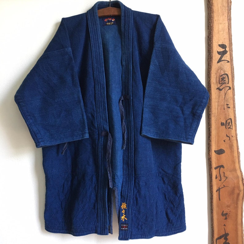 Vintage Japanese Indigo Dyed Kendo Gi Jacket - Etsy