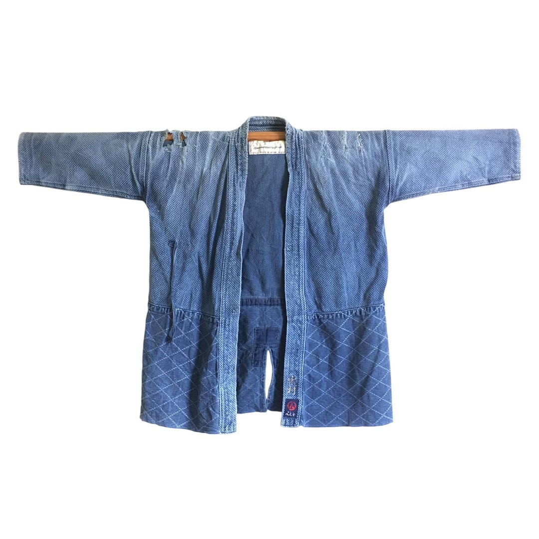 Vintage Japanese Boro Indigo Dyed Kendo Gi Jacket - Etsy