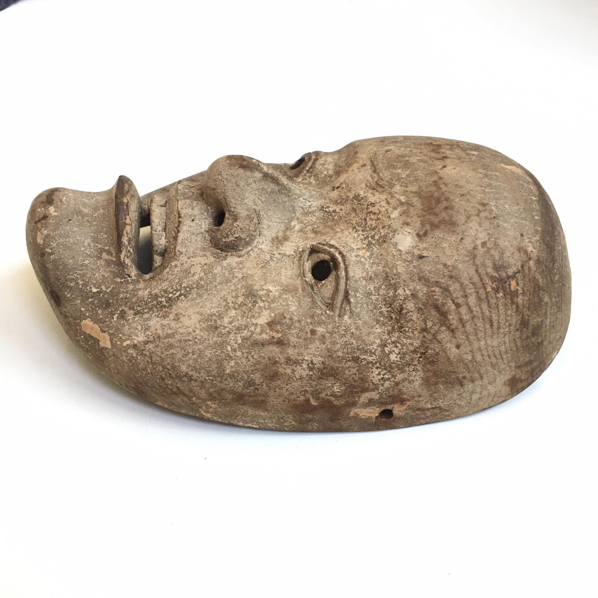 1900s Japanese Handmade Noh Mask - Etsy