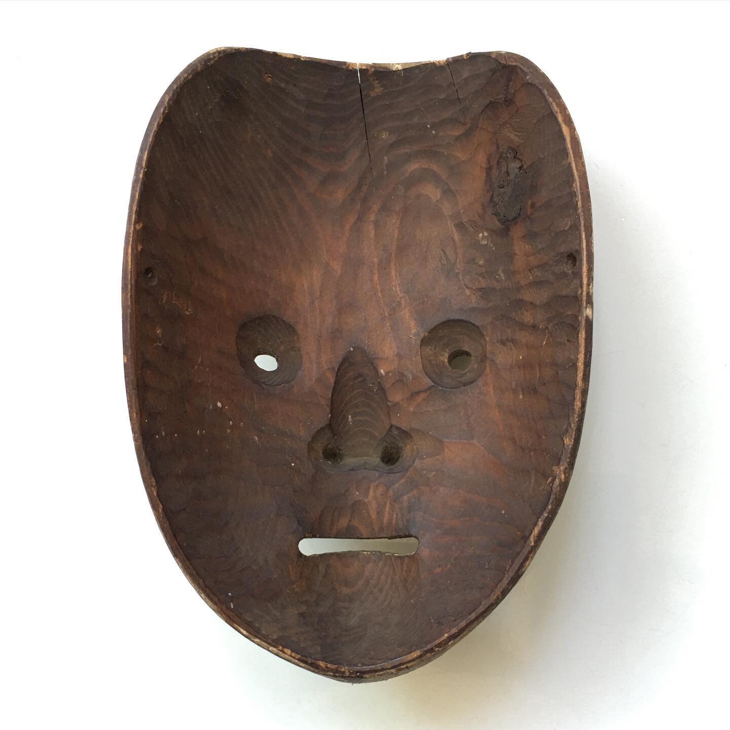 1900s Japanese Handmade Noh Mask - Etsy