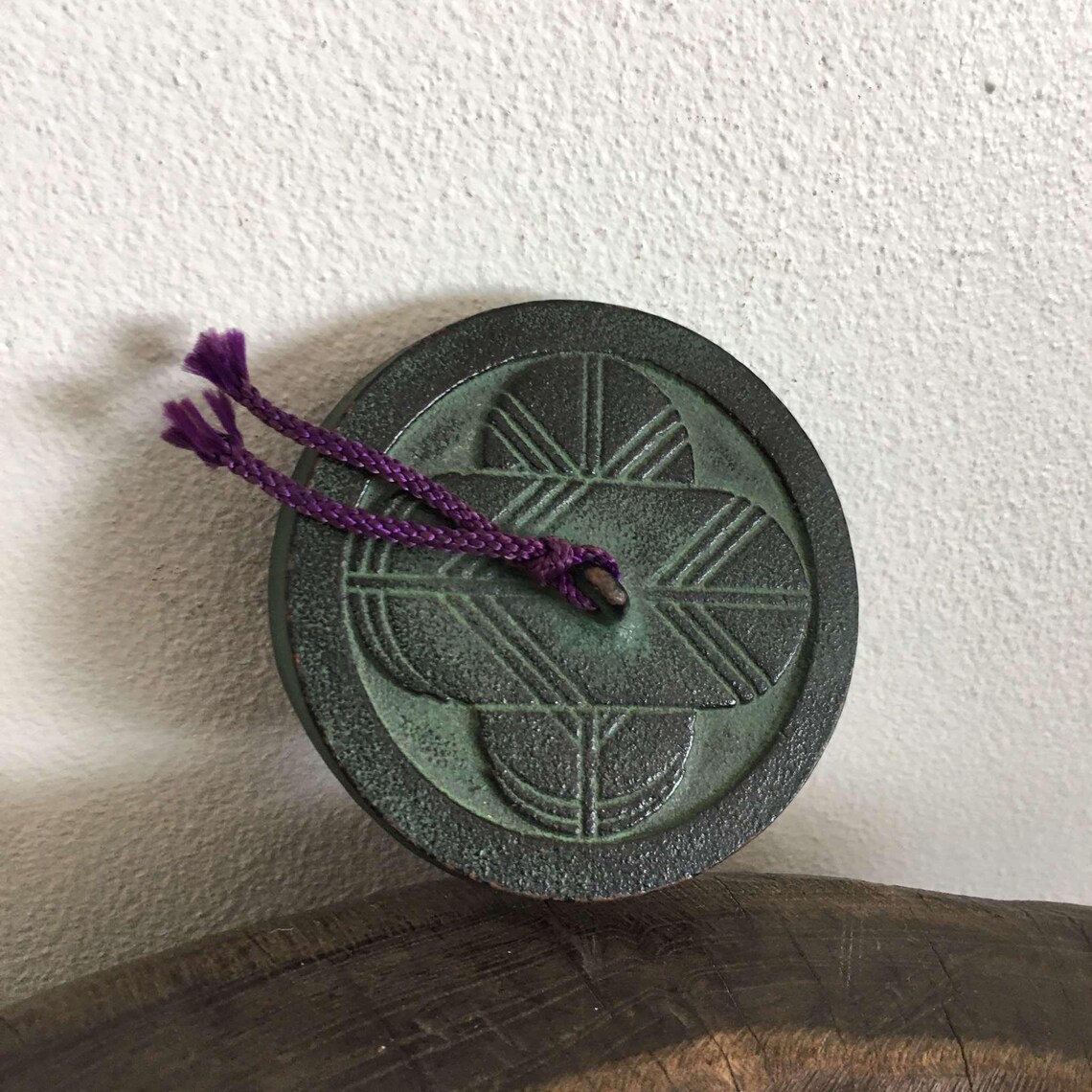 Vintage Japanese Cast Iron Paperweight - Etsy