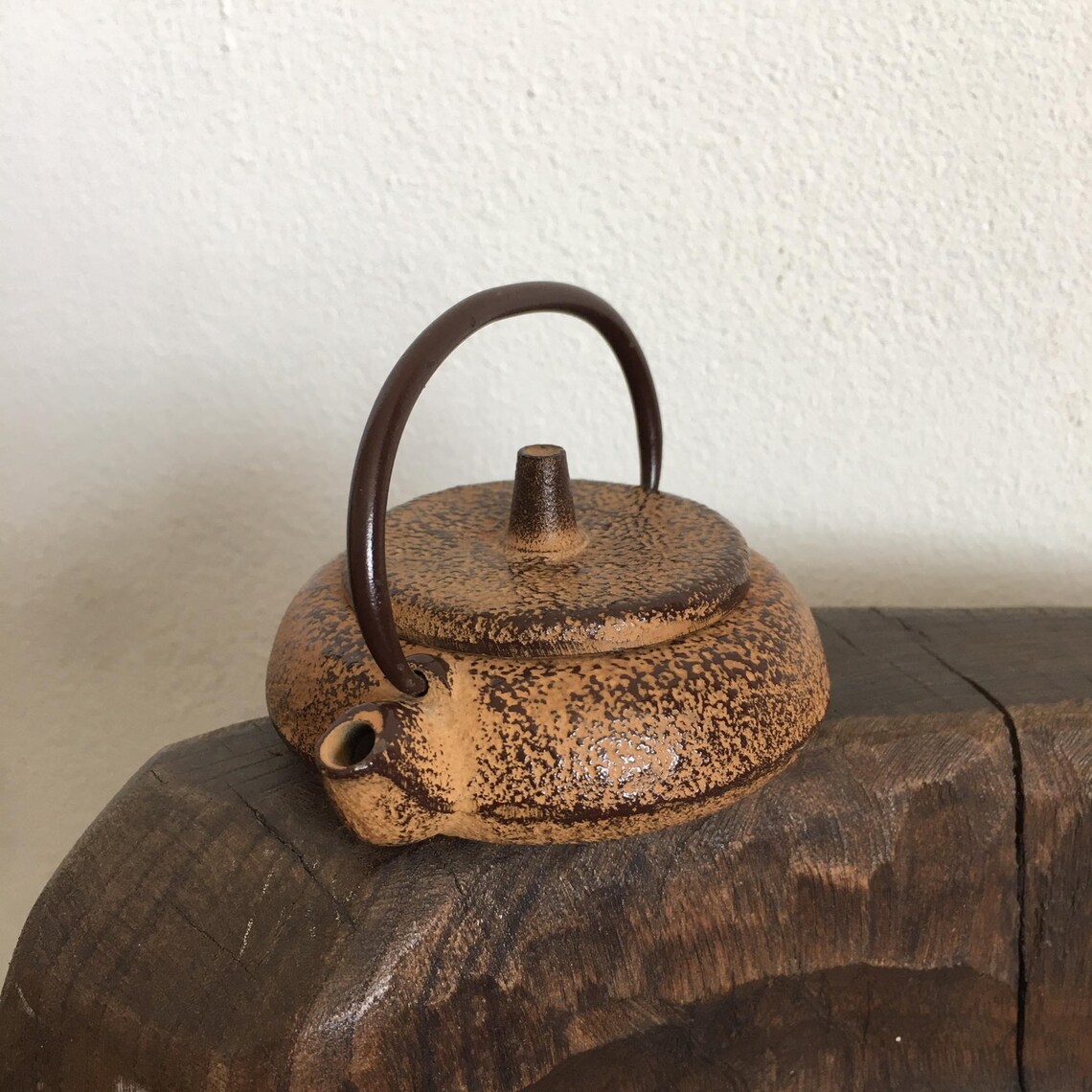 Japanese Nanbu Ironware Paperweight Red Ink Box Rare Form - Etsy