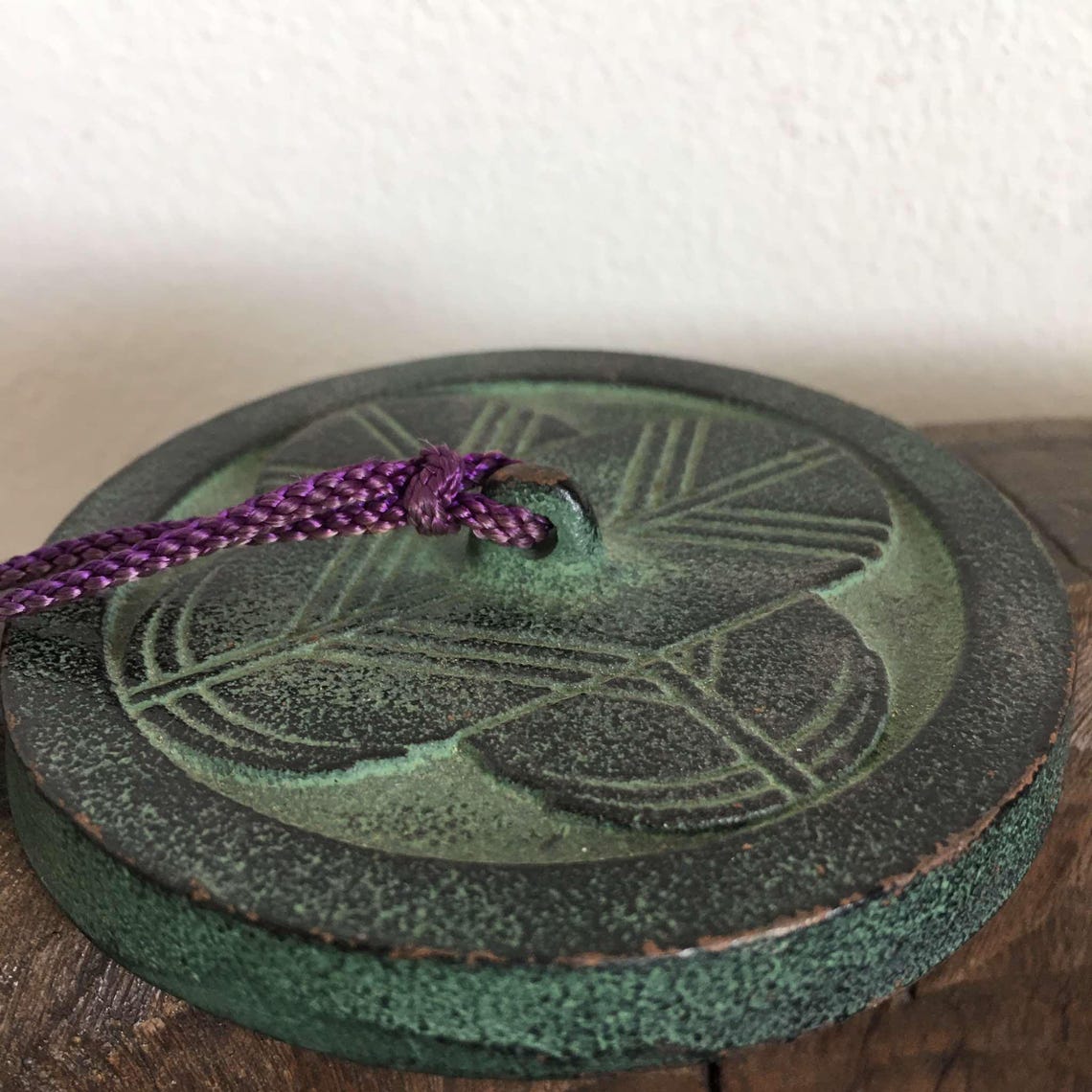 Vintage Japanese Cast Iron Paperweight - Etsy
