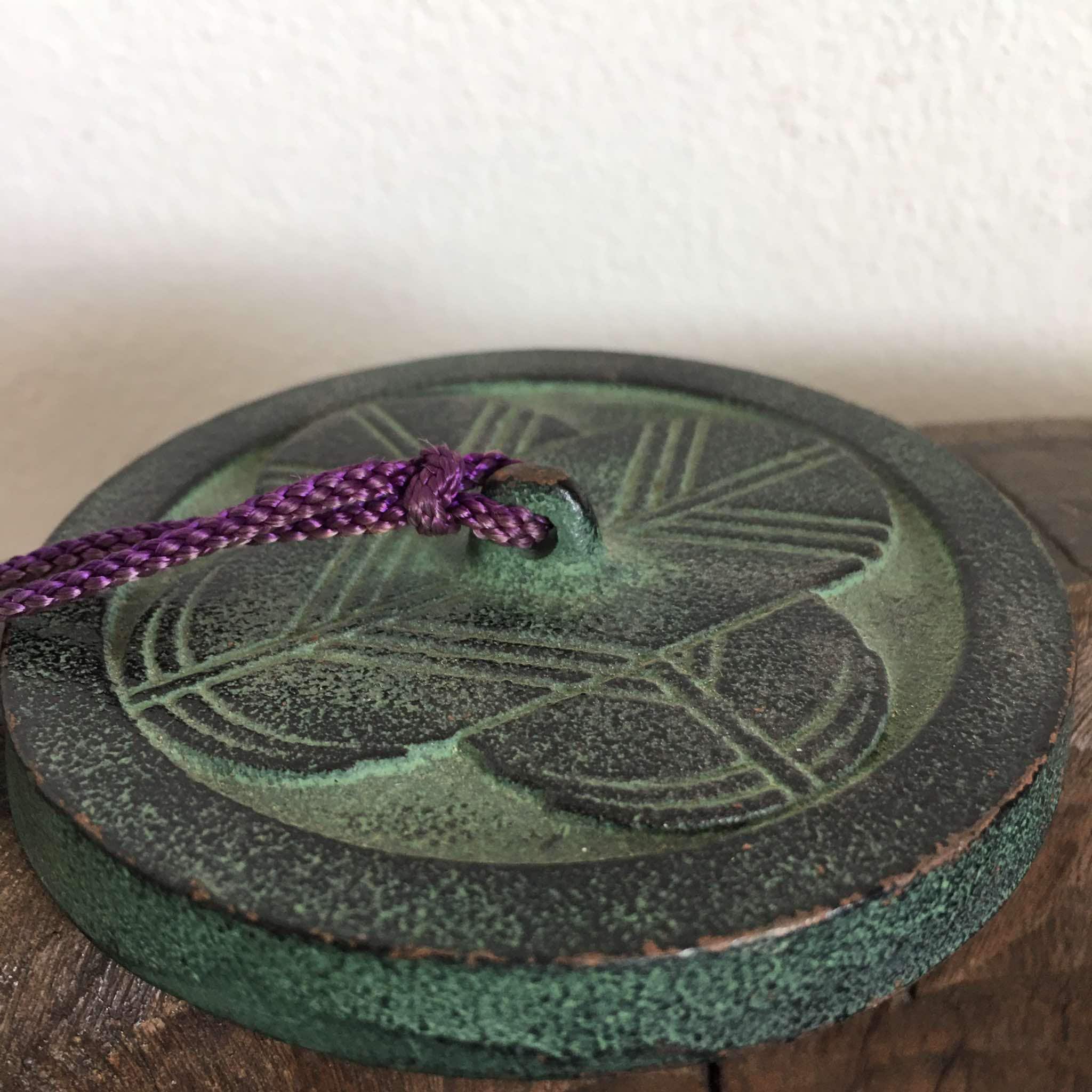 Vintage Japanese Cast Iron Paperweight - Etsy