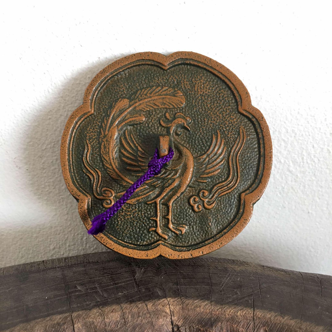 Vintage Japanese Cast Iron Paperweight - Etsy