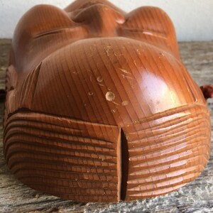 Japan Noh Mask 1996 Art Craft Wood Carving - Etsy