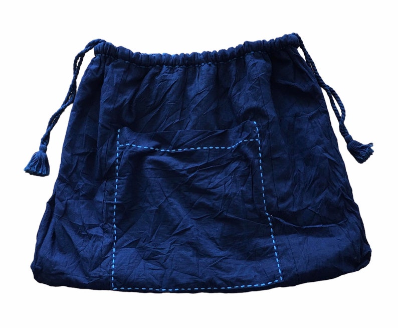 Vintage Japanese Sashiko Handmade Indigo Bag - Etsy