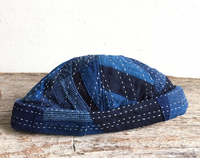 Boro Patchwork Japan Fabric Miki Hat - Etsy