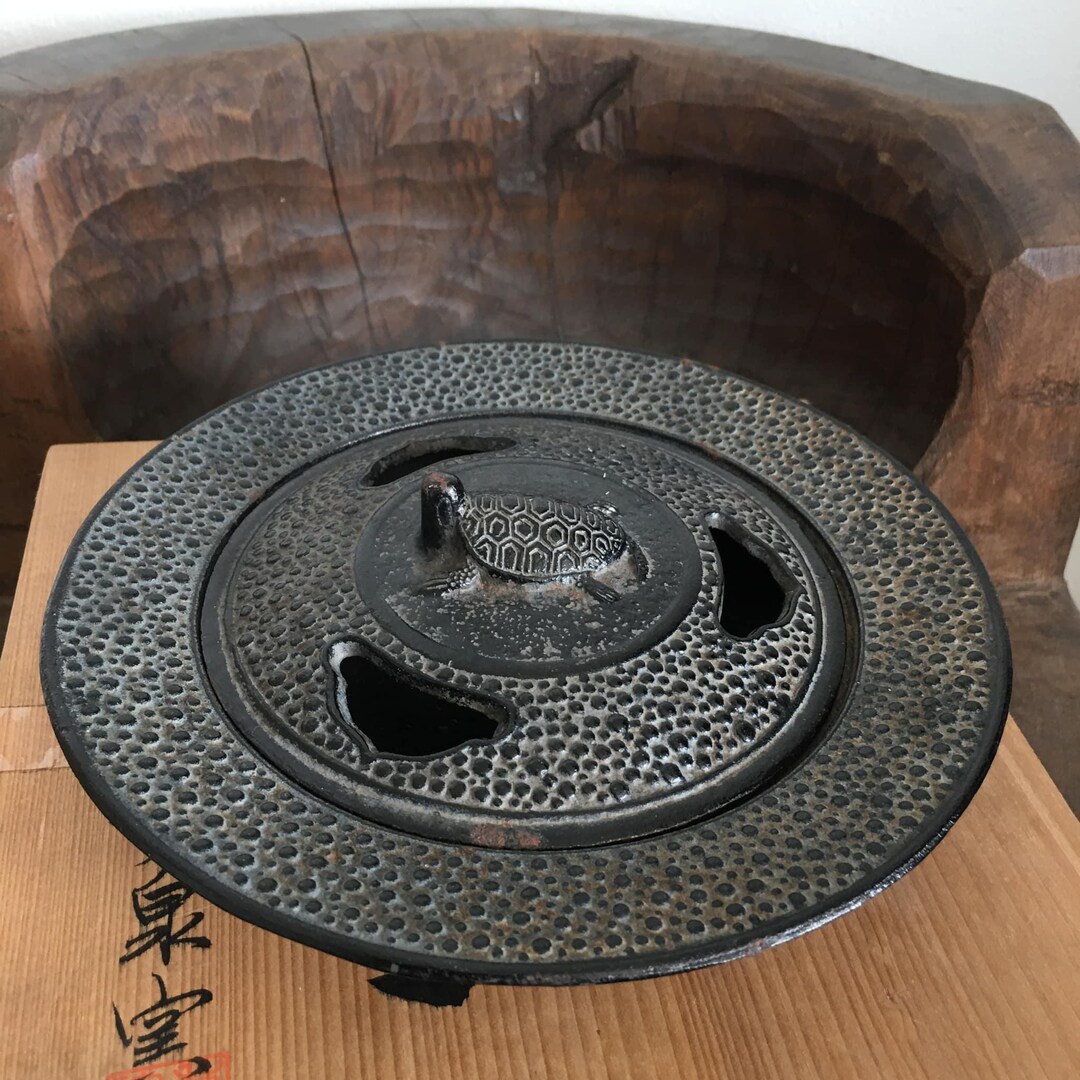 Japanese Vintage Cast Iron Ash Tray, Incense Burner, Nambu Ironware - Etsy
