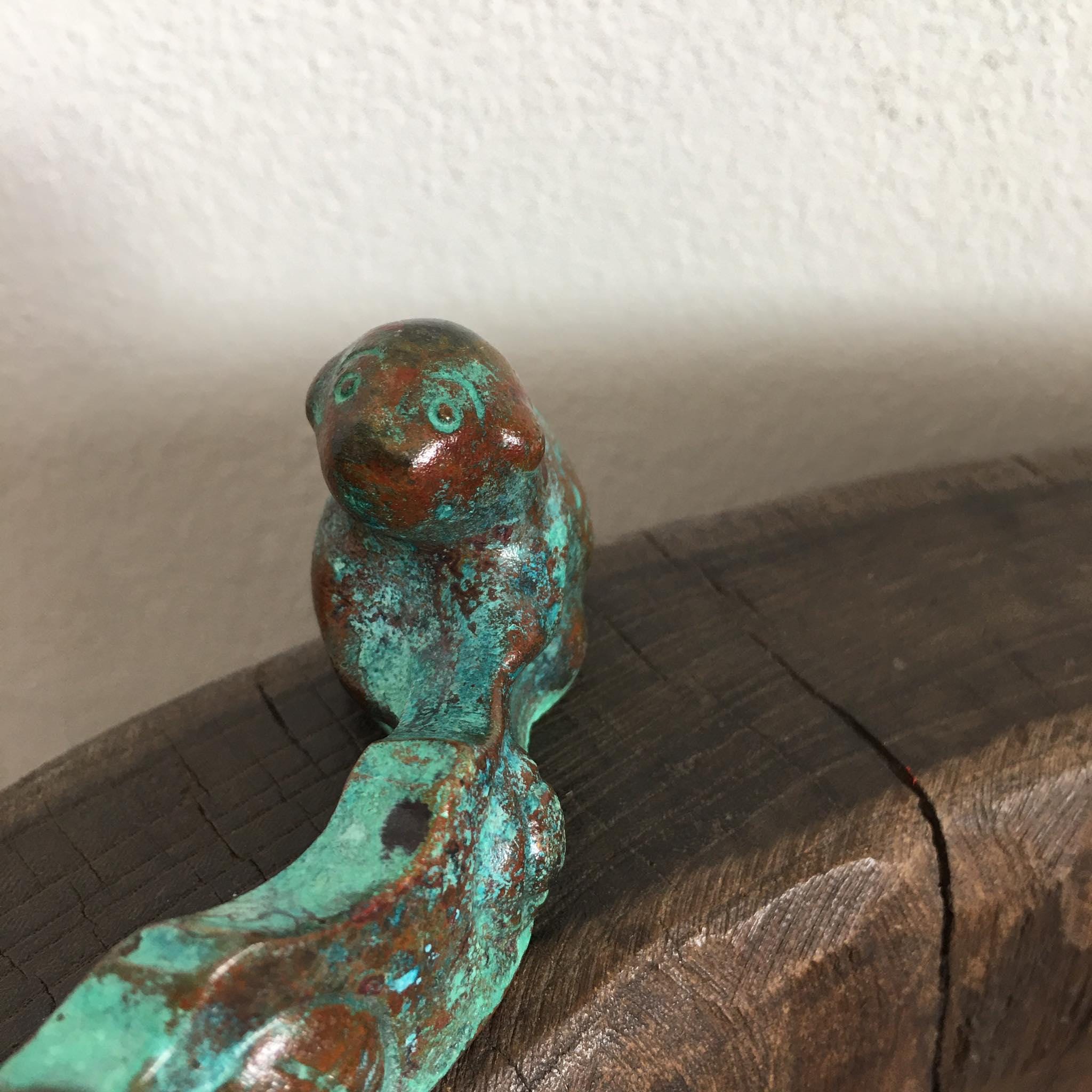 Vintage Japanese Cast Iron Paperweight - Etsy