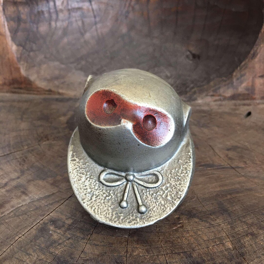 Vintage Cast Iron Artist Paperweight - Etsy