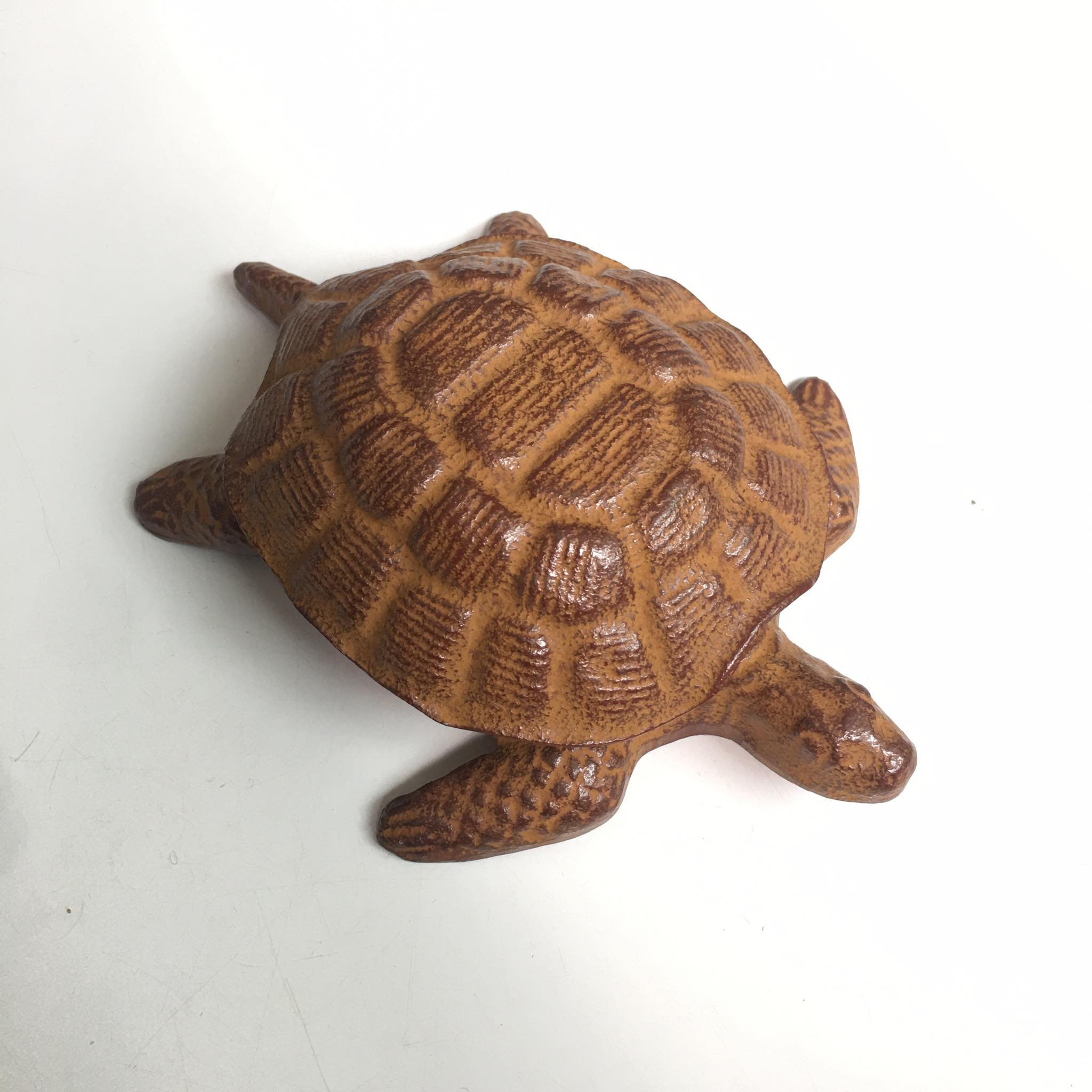 Vintage Cast Iron Turtle Ashtray Japan - Etsy