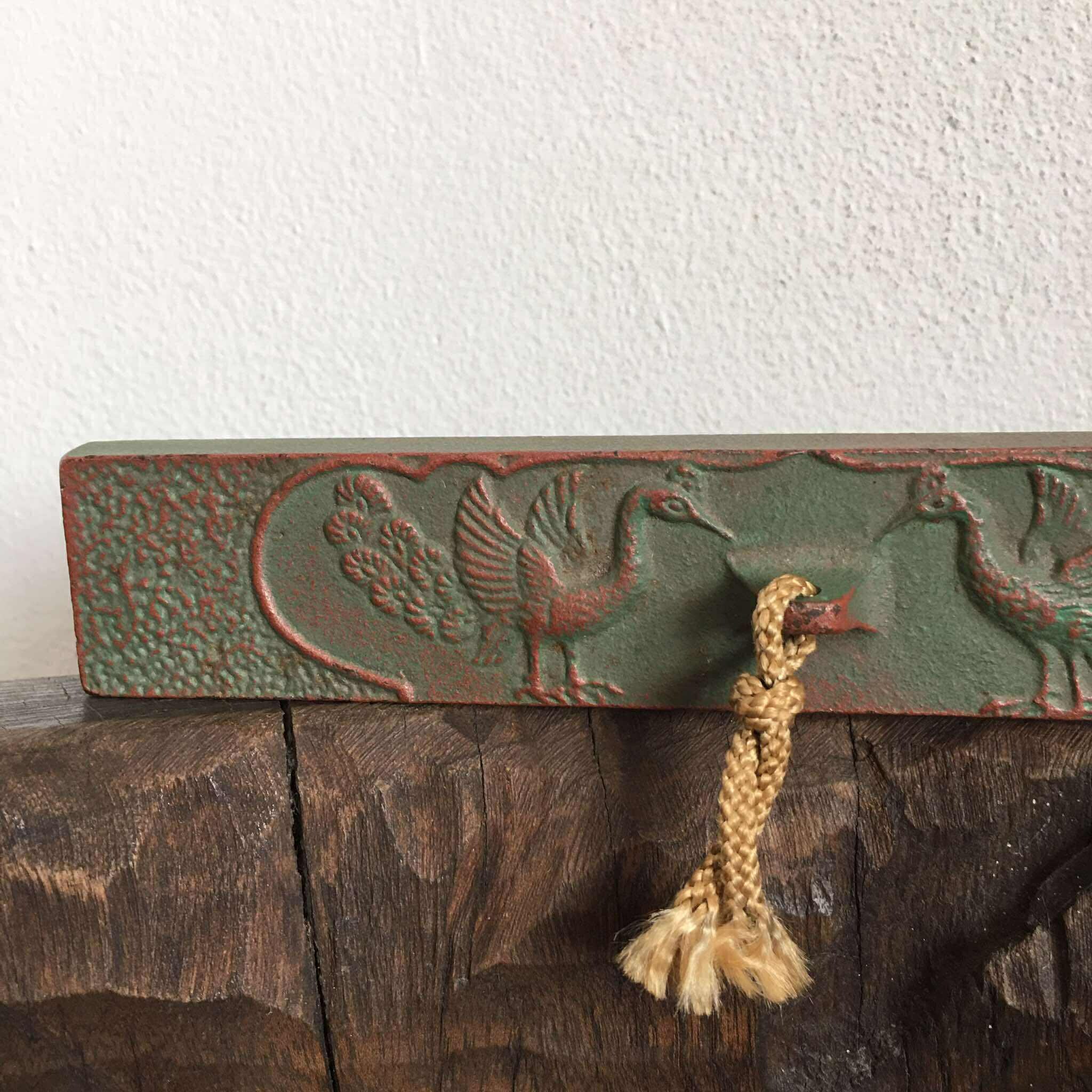 Vintage 1970s Japanese Cast Iron Paperweight - Etsy