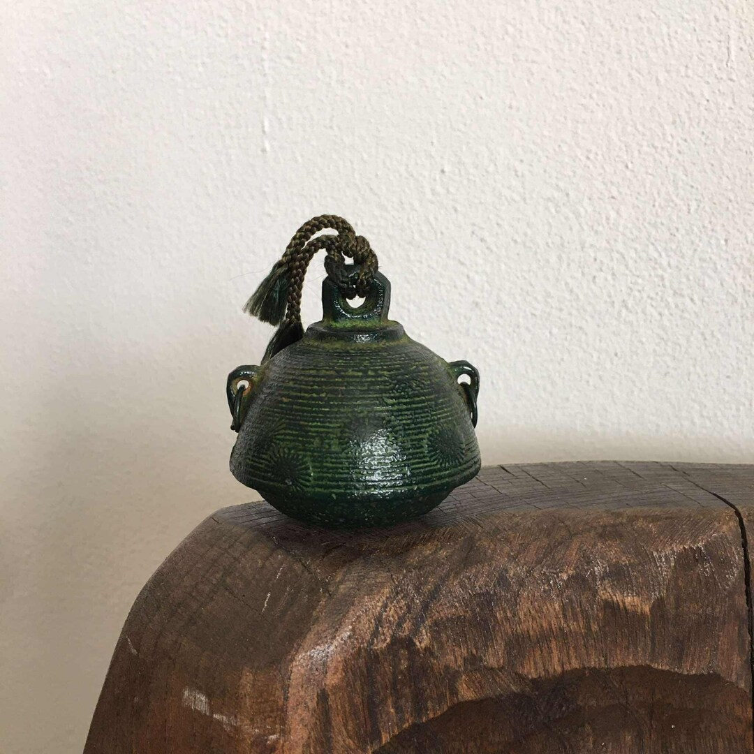 Japanese Small Cast Iron Bell Paper Weight H 2.2 Inch - Etsy