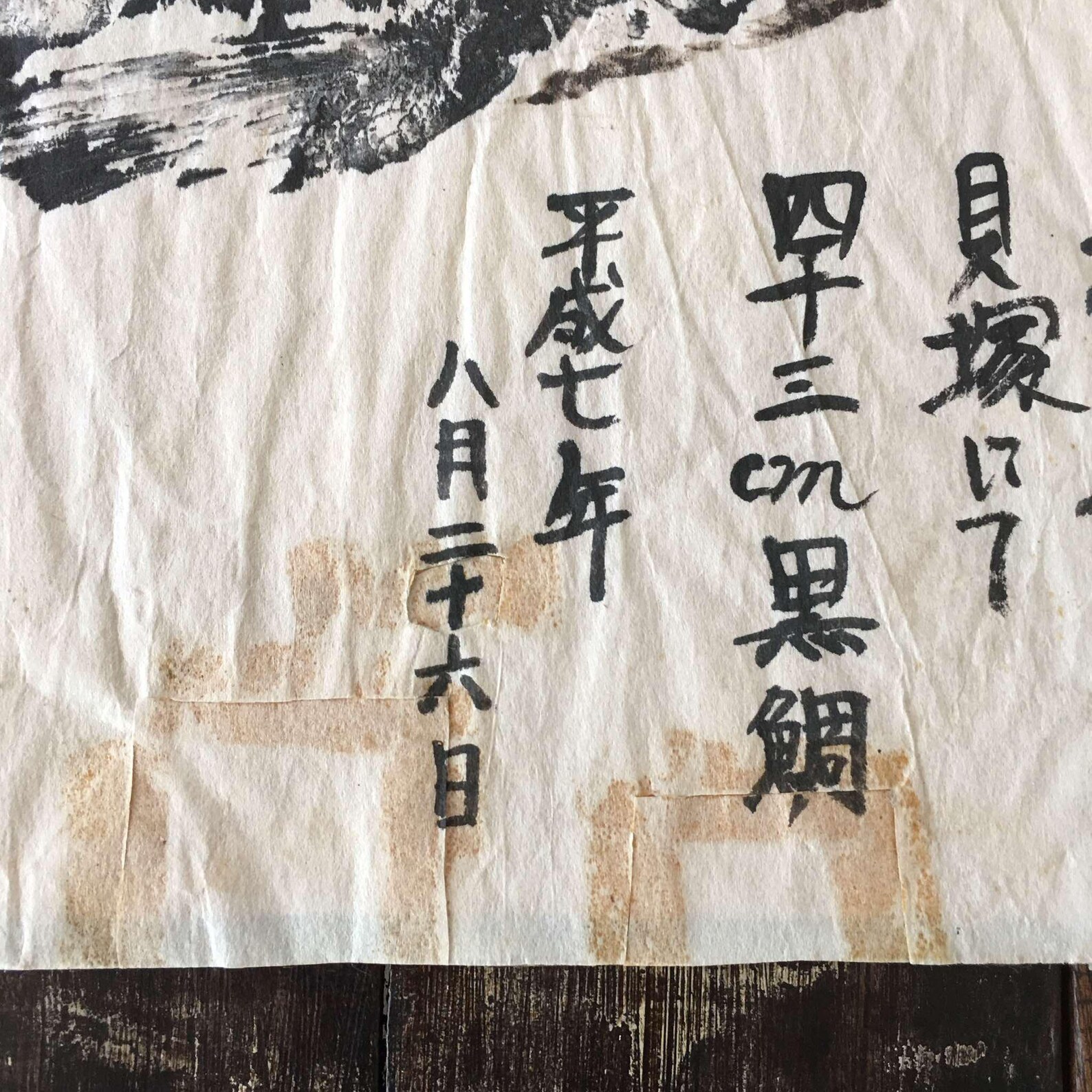 Original 1990s Gyotaku Traditional Japanese Method of Printing Fish - Etsy