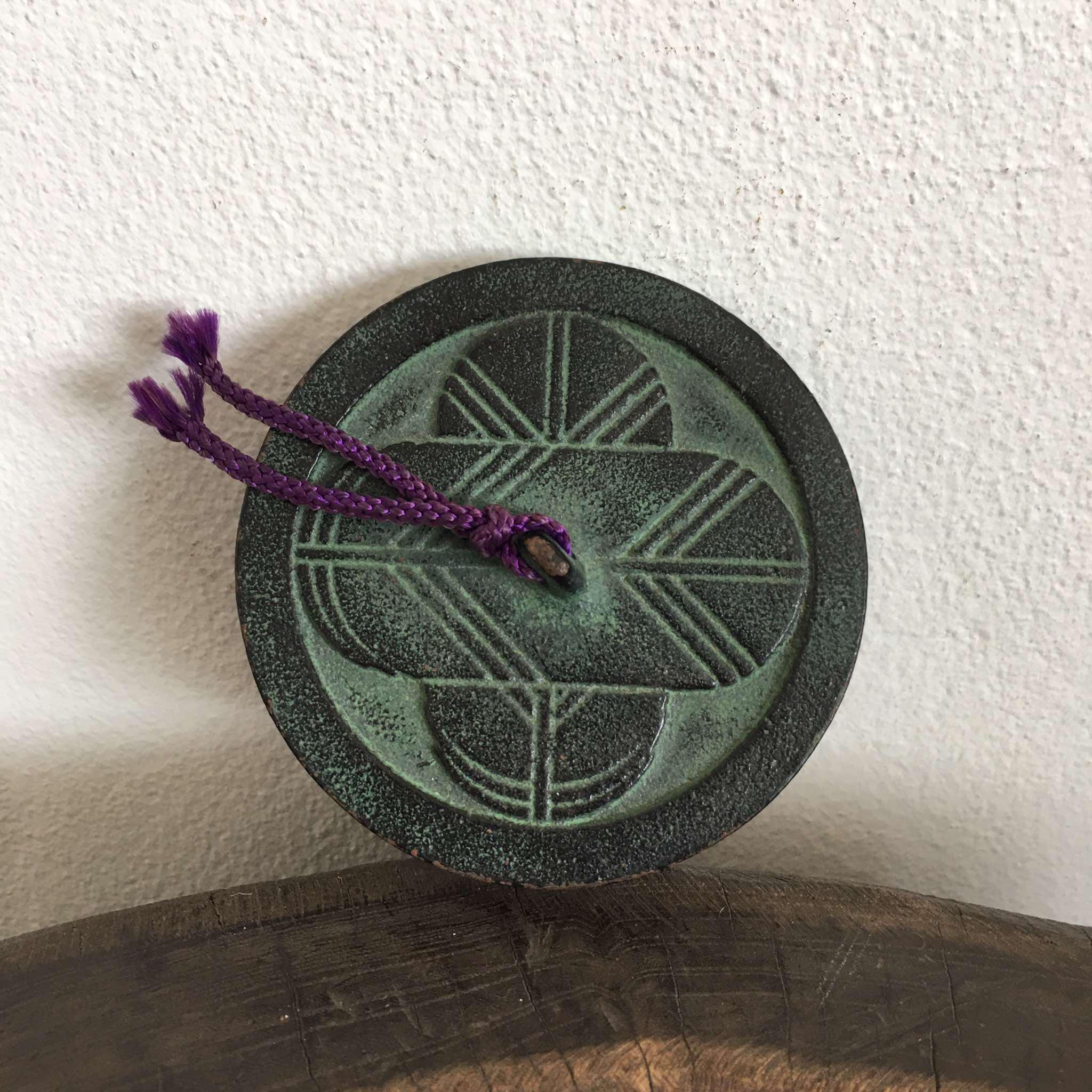 Vintage Japanese Cast Iron Paperweight - Etsy